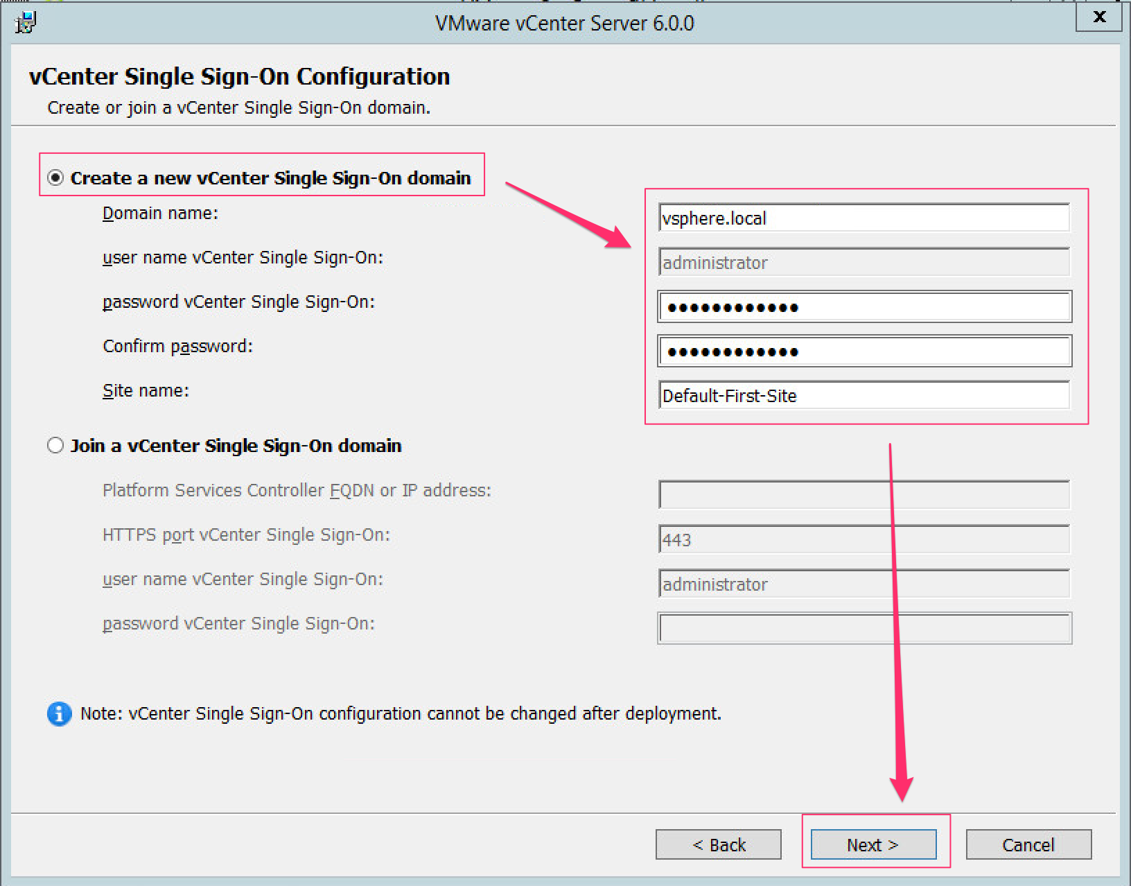 Deploying Windows vCenter with External PSCs in Enhanced Linked Mode ...