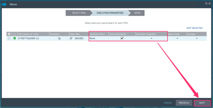 Zerto: Perform a VPG Move (VM Migration) – Gene's Virtualization Blog
