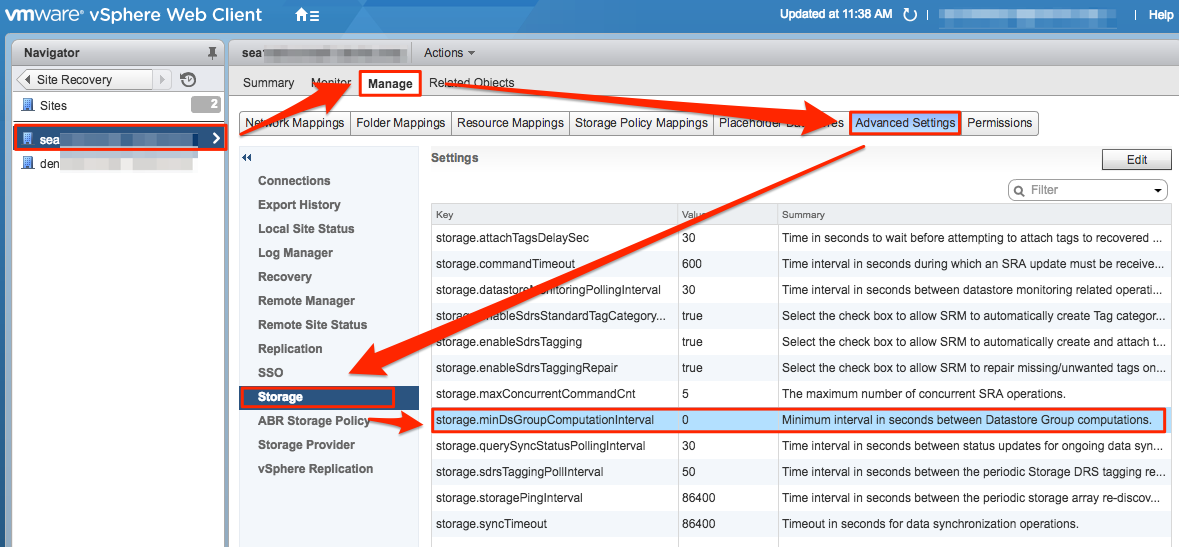 VMware SRM 6.1 – Configure Array-Based Replication – Gene's Virtualization Blog