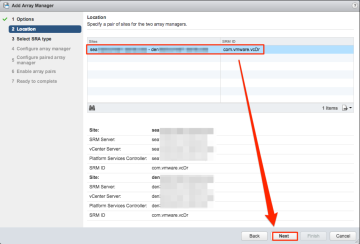Vmware Srm 61 Configure Array Based Replication Genes
